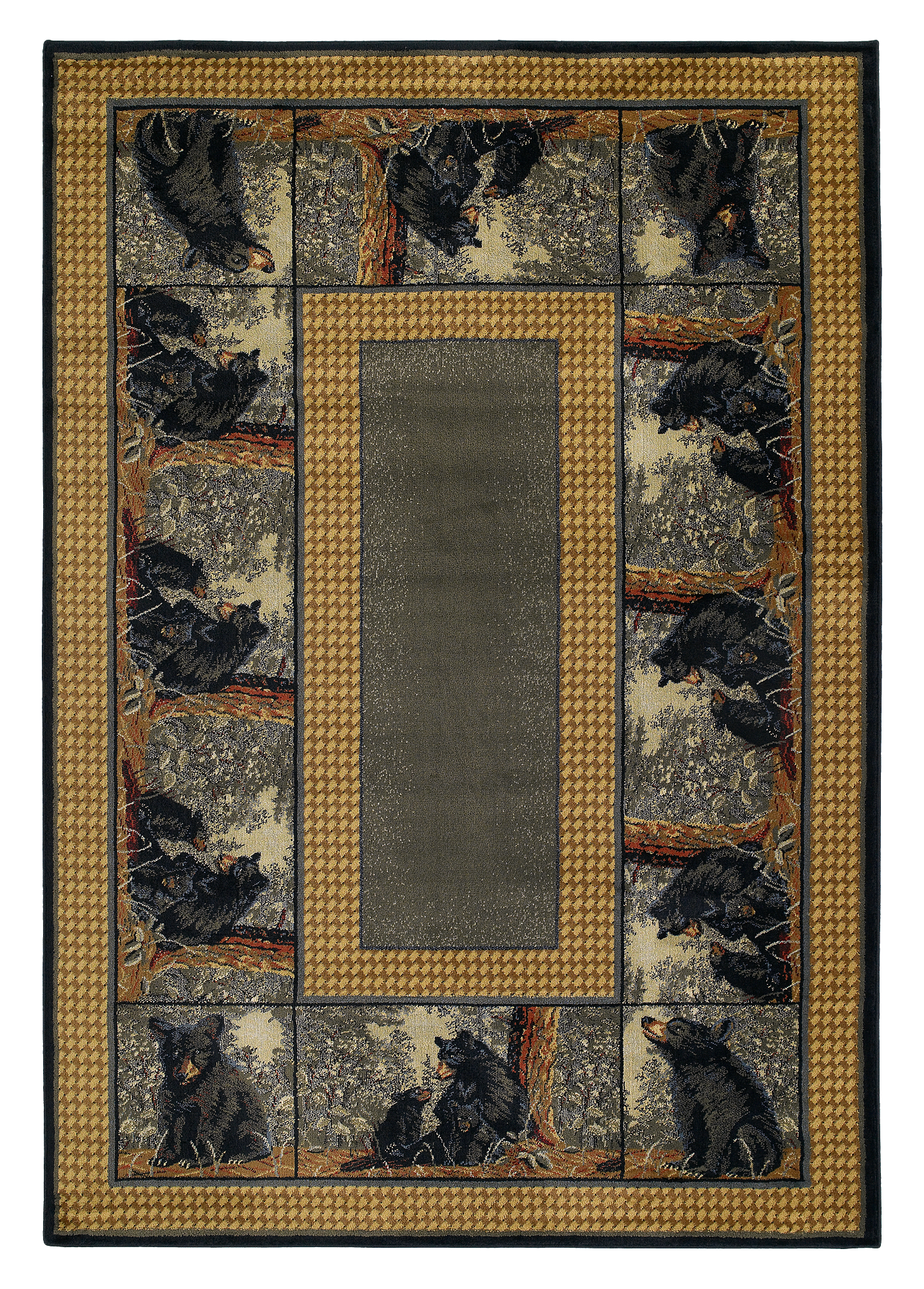 Lodge-Themed Area Rugs - Bear Family | Bass Pro Shops
